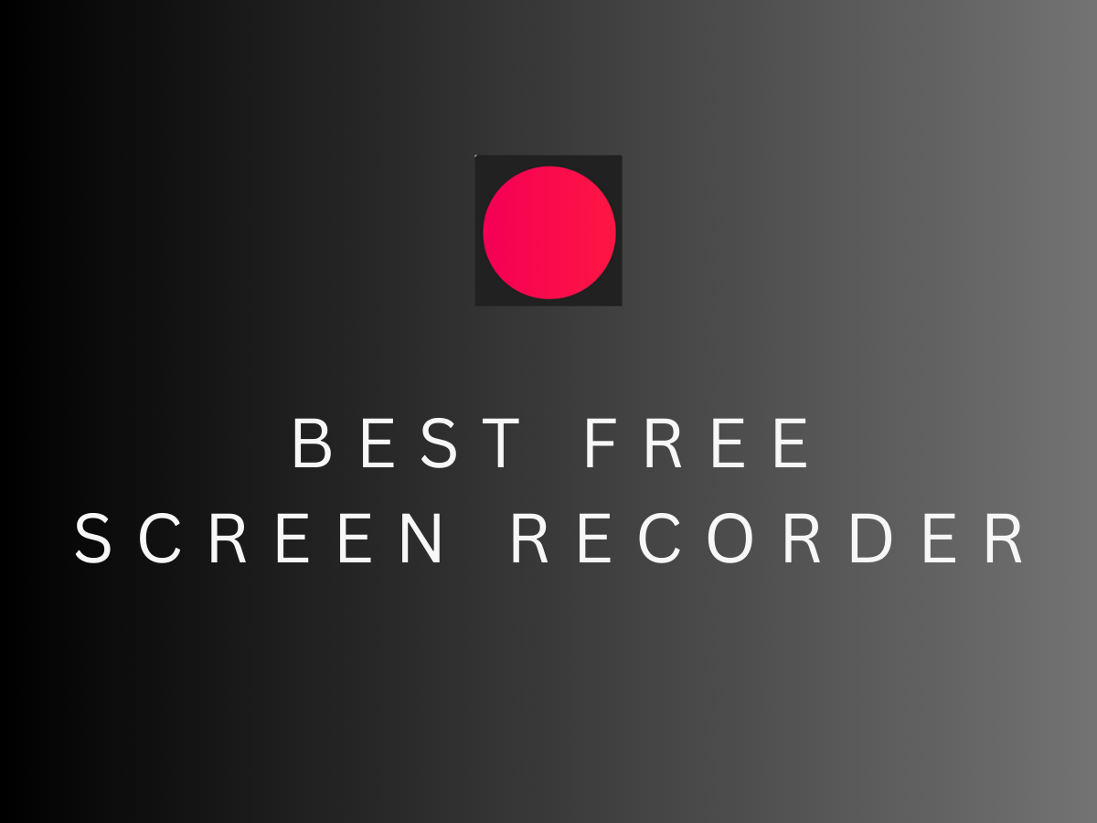 Best Free Screen Recorder 2026 (No Watermark, No Limit)